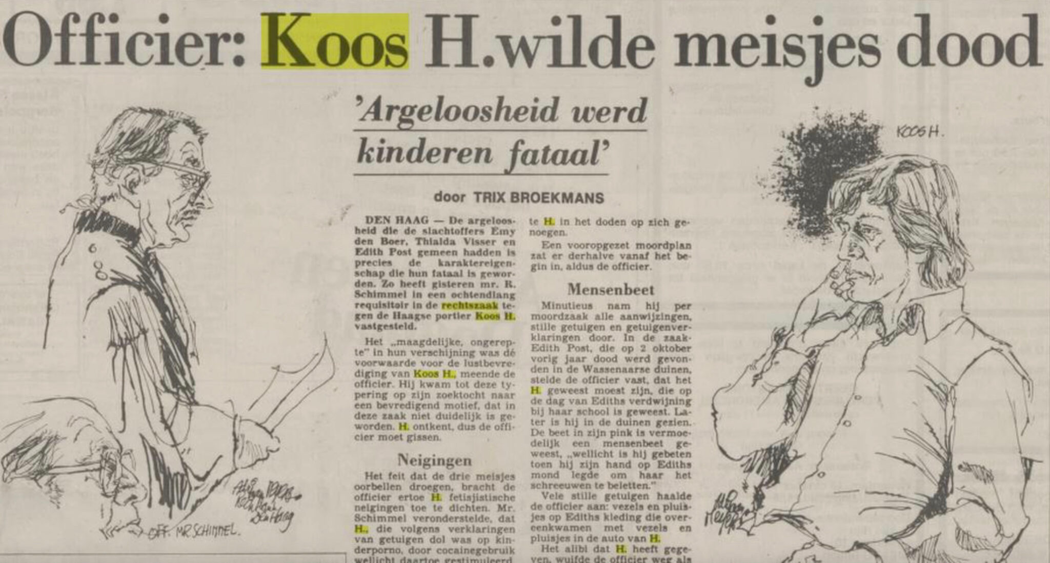 Hertogs, Koos – seriemoordenaars.net